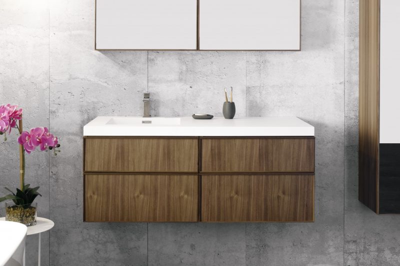 Designer Double SInk Wall-Mount Vanity - WETSTYLE