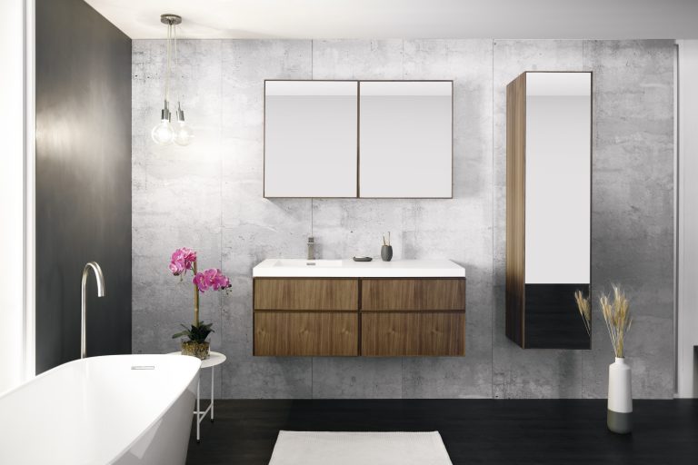 Designer Double SInk Wall-Mount Vanity - WETSTYLE