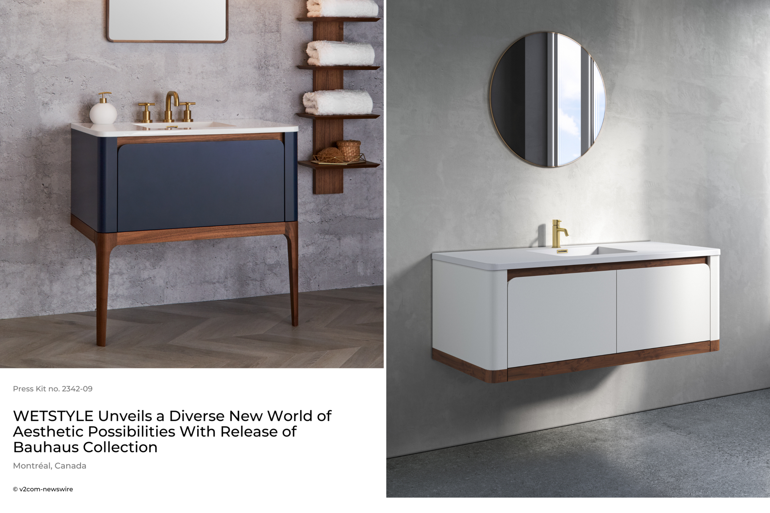 V2COM – Bauhaus Press Release - WETSTYLE